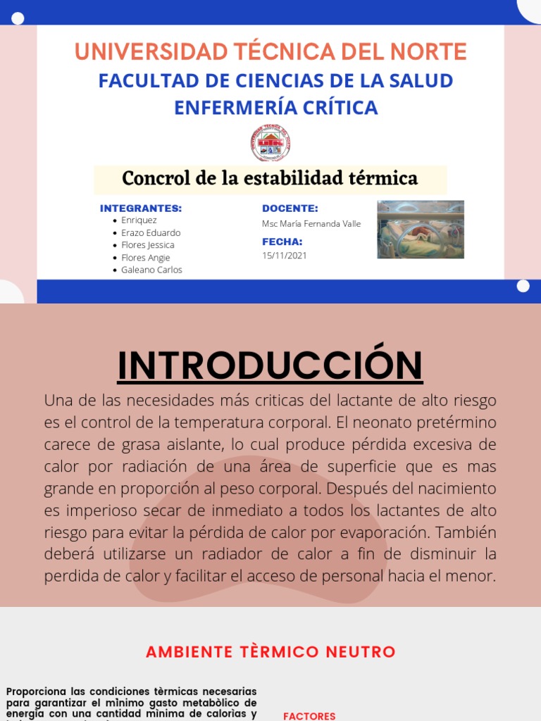 ambiente tèrmico neutro | PDF | Calor | Hipotermia