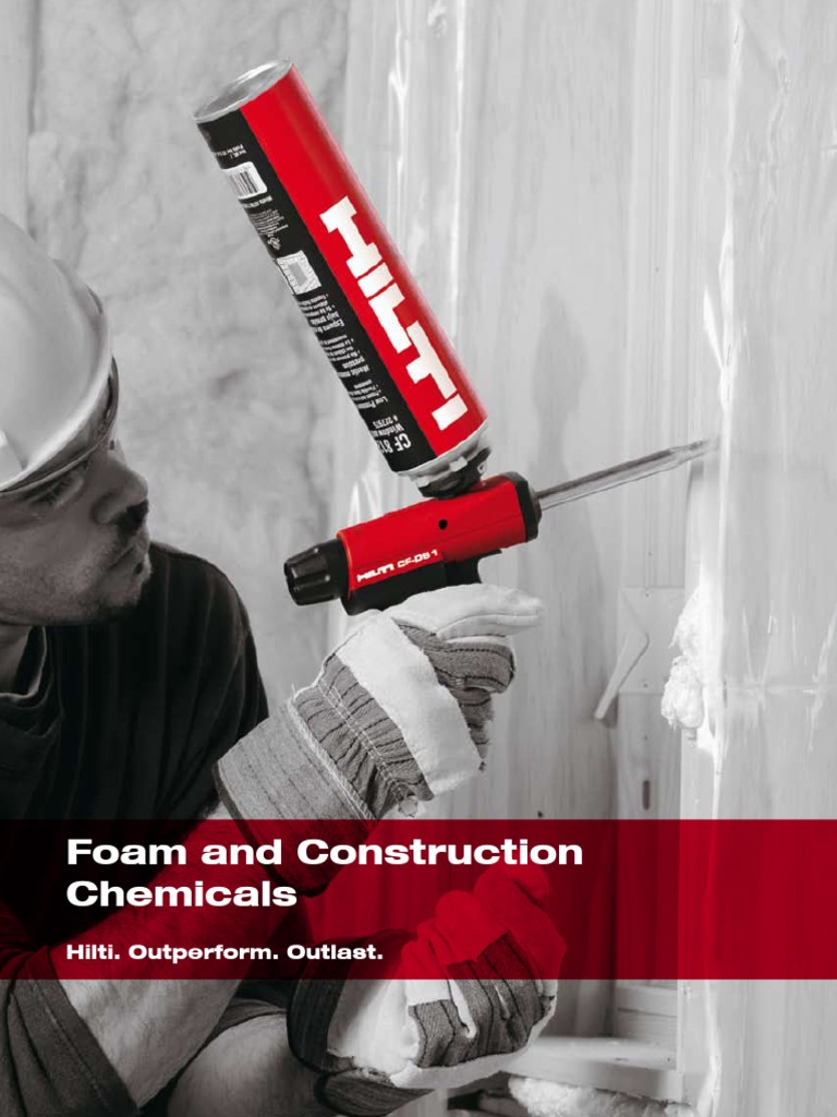Foam and Construction Chemicals: Hilti. Outperform. Outlast | PDF ...