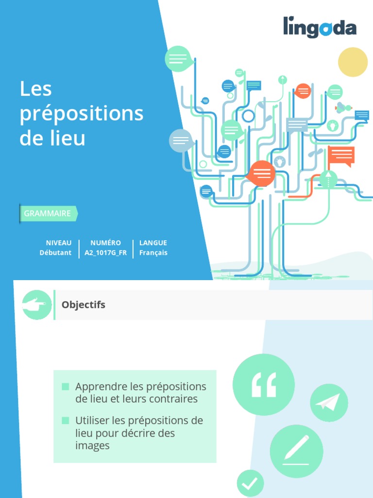 Schema Exercices Prepositions Lieux | PDF | Adposition | Sujet (Grammaire)