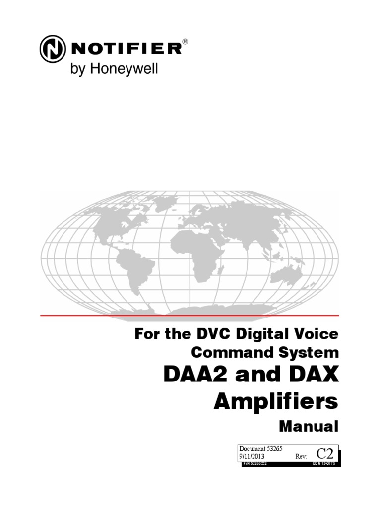14 DAA2 and DAX Amplifiers Manual 53265 | PDF | Electricity | Electrical Engineering