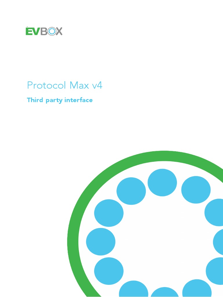 Protocol Max v4: Third Party Interface | PDF | Bit | Byte