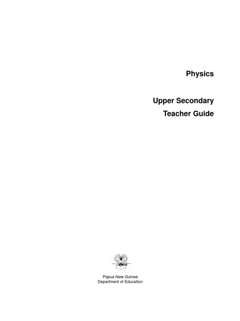 Physics Teacher Guide@Freshexams | PDF | Educational Assessment | Teachers