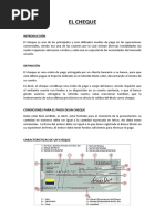 Que Es El Cheque No Negociable | PDF