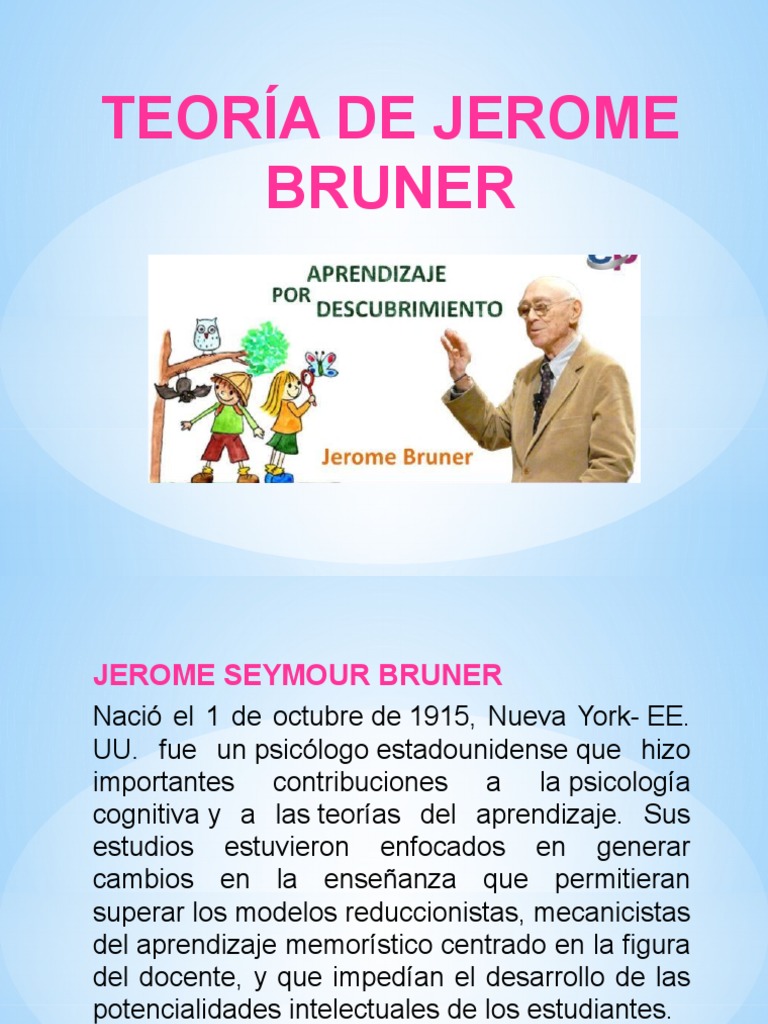 Teoria de Bruner | PDF | Aprendizaje | Science