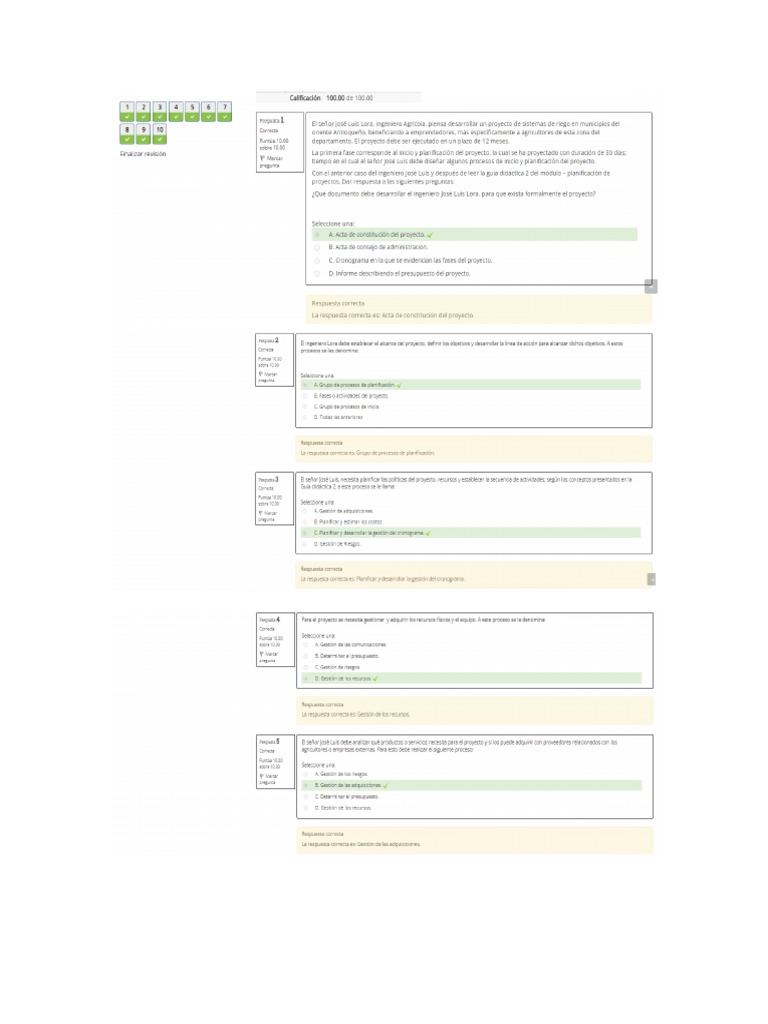 Evaluacion Modulo 2 Gerencia de Proyectos | PDF