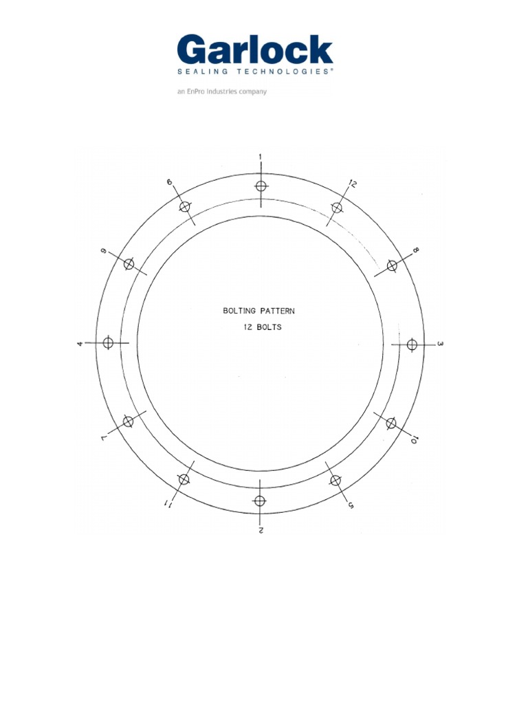 12 Bolt Flange Torque Pattern | PDF