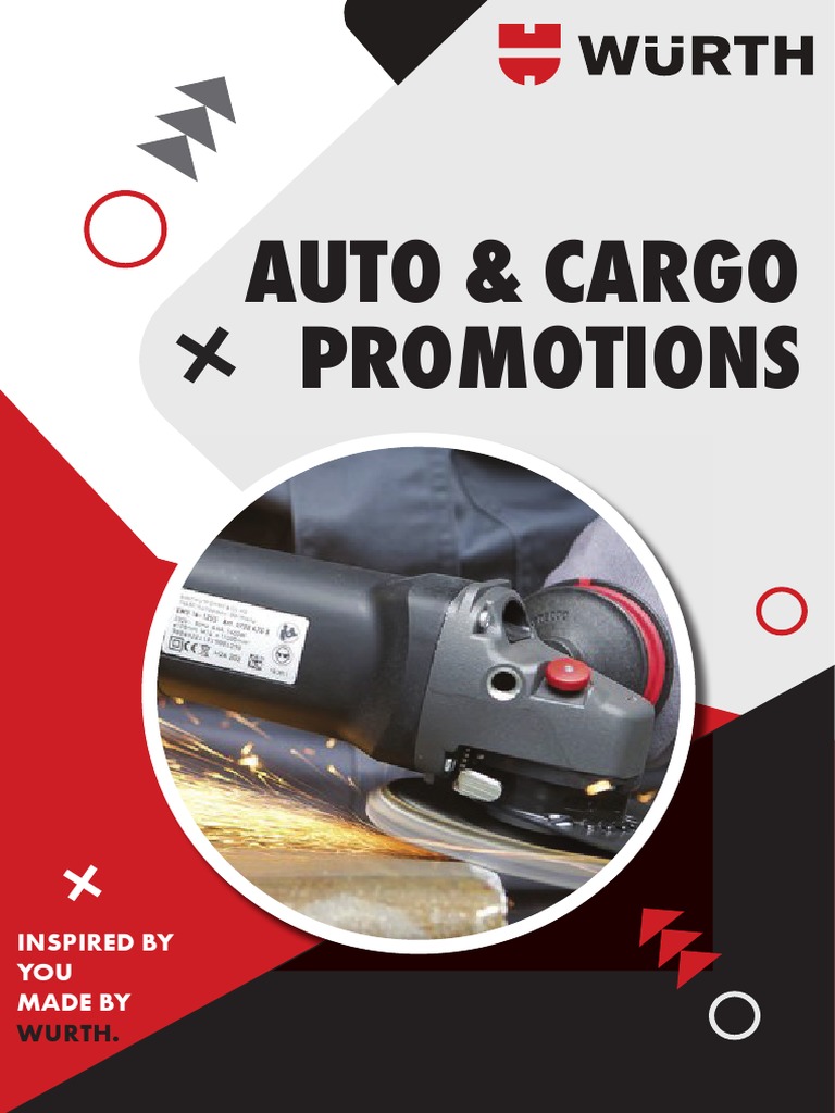 WURTH Auto & Cargo Specials - JULY 2022 | PDF | Manufactured Goods ...