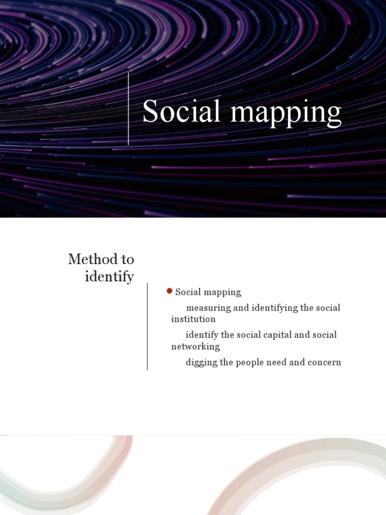 Social Mapping | PDF | Community | Social Network