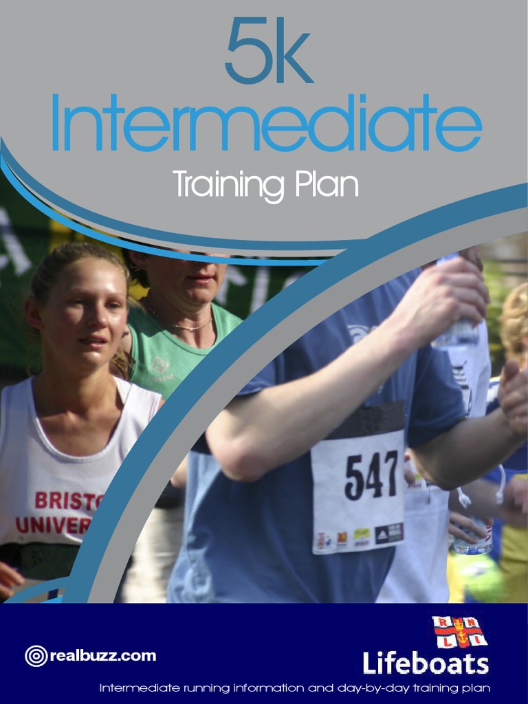 5k Intermediate Training Plan | PDF | Flexibility (Anatomy) | Physical ...