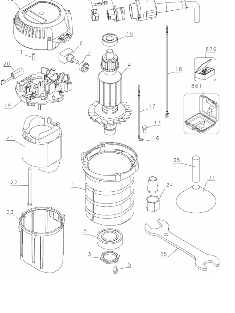dw616 1 | PDF | Screw | Components