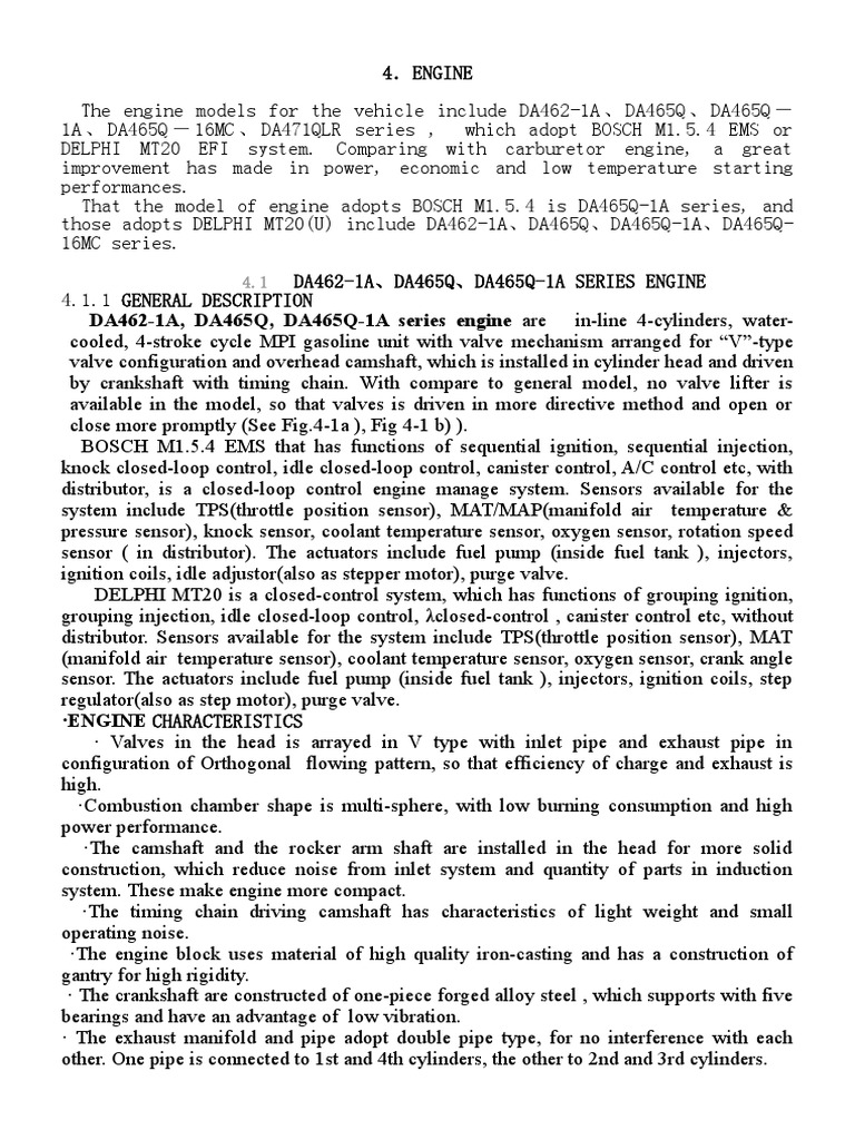 4.1 Engine Management System-R1-1 MINYI EFFA | PDF | Throttle | Fuel ...