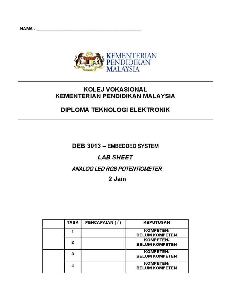 Amali 1 ARDUINO | PDF