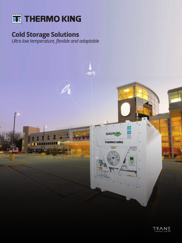 Cold Storage Solutions Brochure | PDF | Refrigeration | Refrigerator