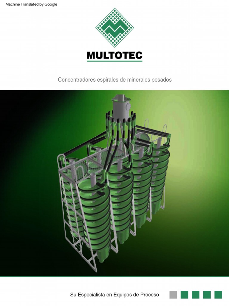 Espiral Multotec Español | PDF | Minerales | Tubería (transporte de ...