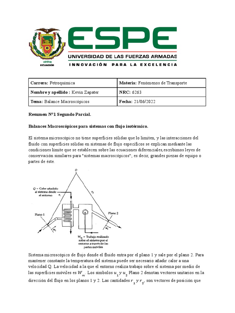 Resumen Capitulo 7 Fenomenos de Transporte | PDF | Impulso | Viscosidad
