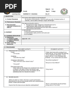 Daily Lesson Plan in Science 10-Lipids-and-Proteins | PDF | Lipid | Fat
