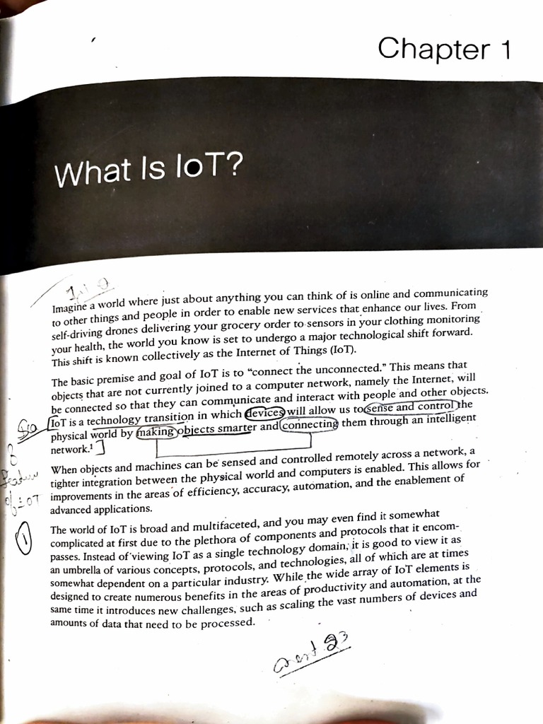 Iot Module 1 | PDF | Computer Network | Internet Of Things