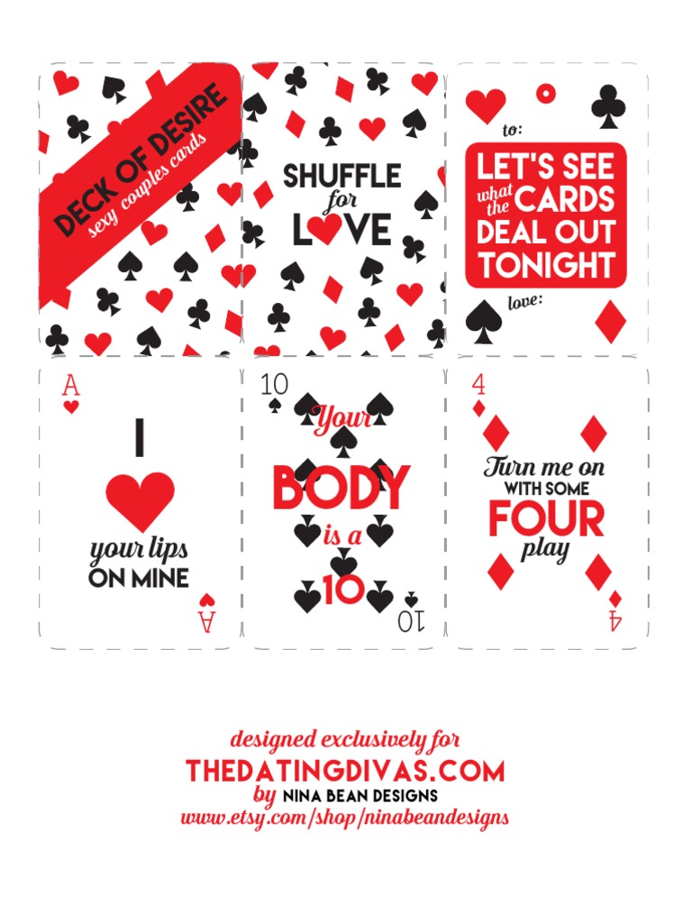 Divas Sexy Card Game | Download Free PDF | Playing Cards | Gambling