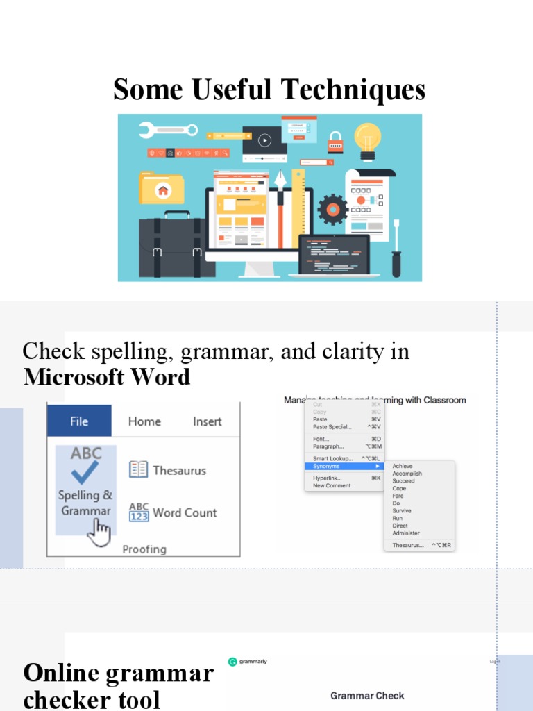 Some Useful Techniques | PDF