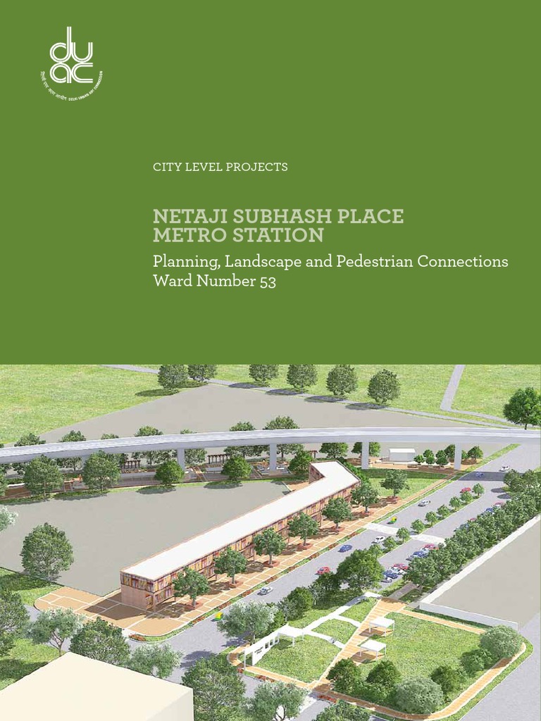 7 Netaji Subhash Place Metro Station | PDF | Urban Planning | Land ...