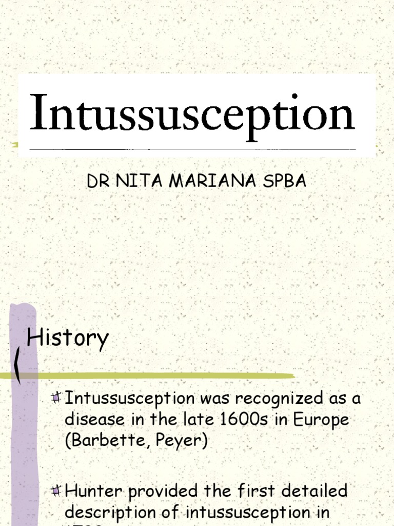 Comprehensive Review of Intussusception: Pathophysiology, Diagnosis ...