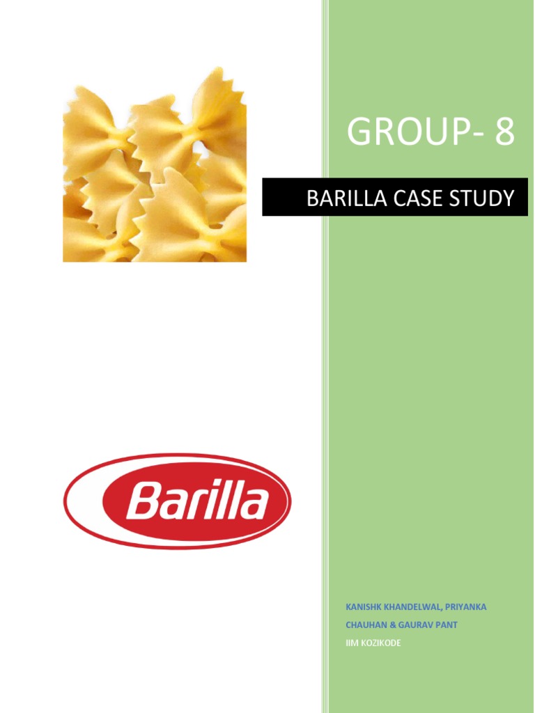 Barilla Case Study: JITD Implementation Insights | PDF | Inventory | Supply Chain