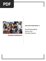 Mumbai Dabbawala Final Presentation | PDF | Six Sigma | Business