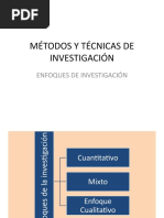 Mapa Conceptual Enfoques de La Investigacion | PDF