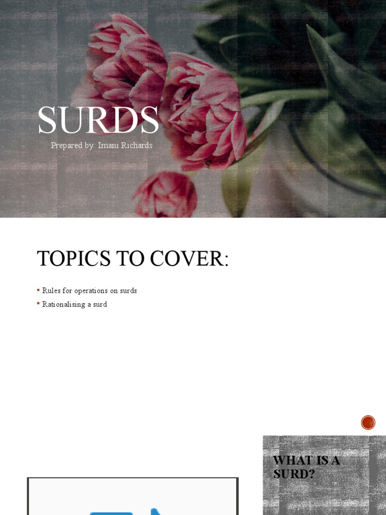 Rules for Operations on Surds and Rationalizing Surds | PDF