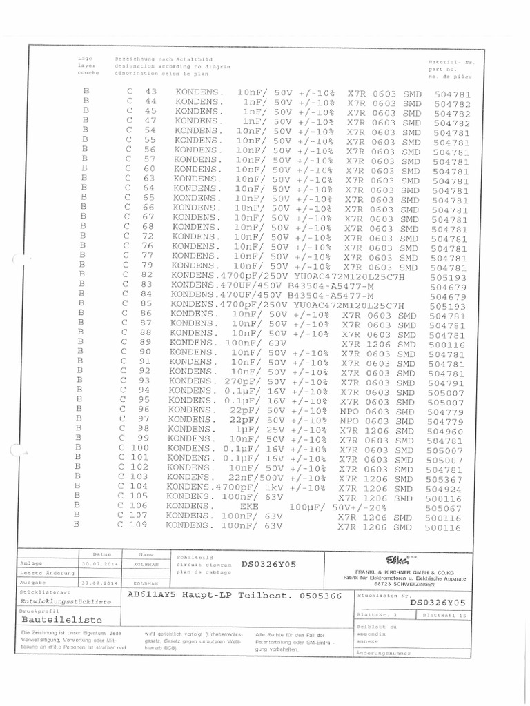 Efka Ab611 | PDF