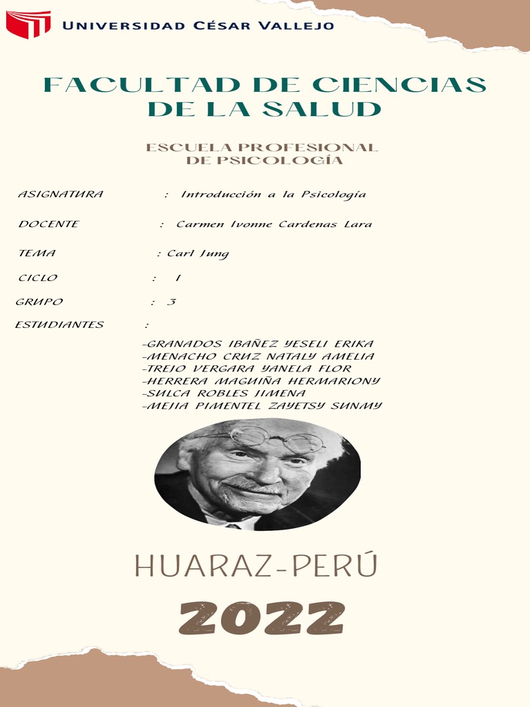 Funciones Cognitivas en Carl Jung | PDF | Carl Jung | Sicología