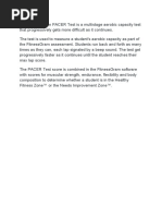 FitnessGram Pacer Test Instructions | PDF