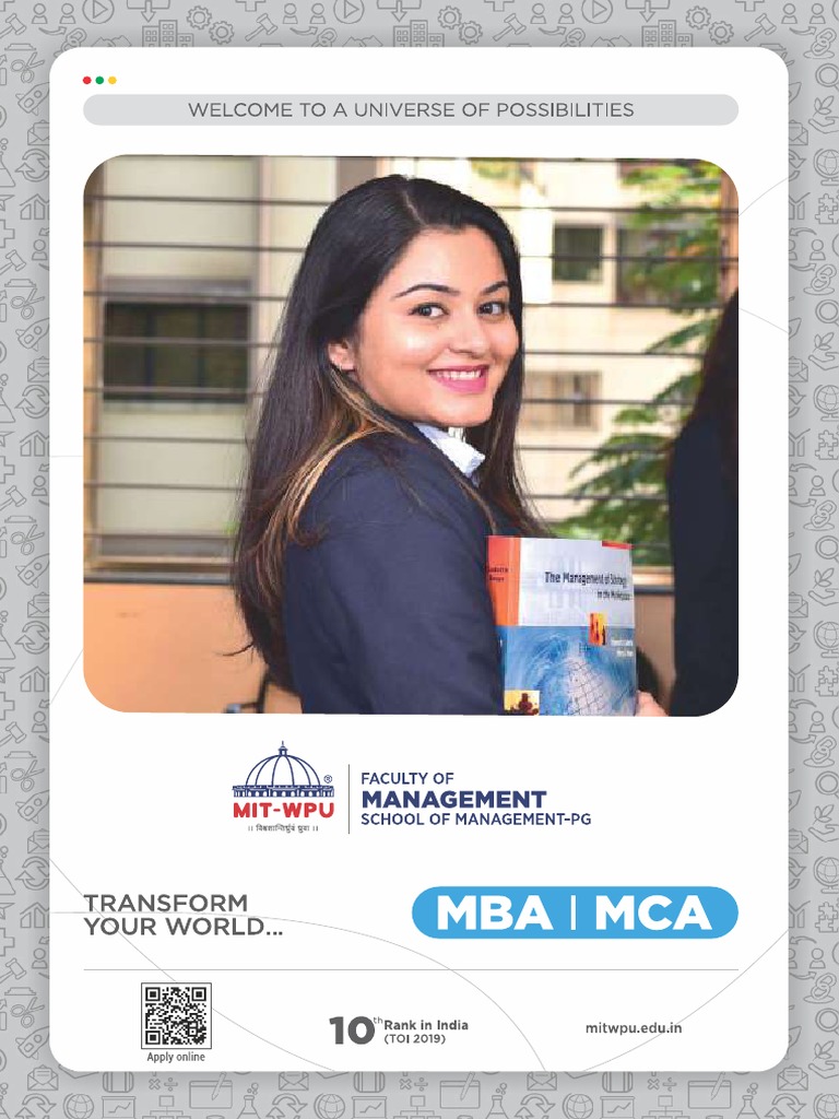 Brochure MBA-MCA Management | PDF