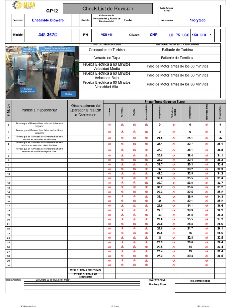 B Formato GP12 CNP | PDF