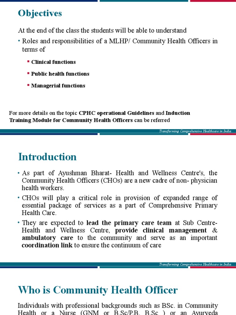 1)Roles and responsibilities of MLHP | PDF | Health Care | Preventive ...