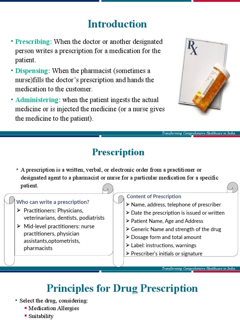 7) Unit Drug Dispensing and Injections | Download Free PDF | Medical ...