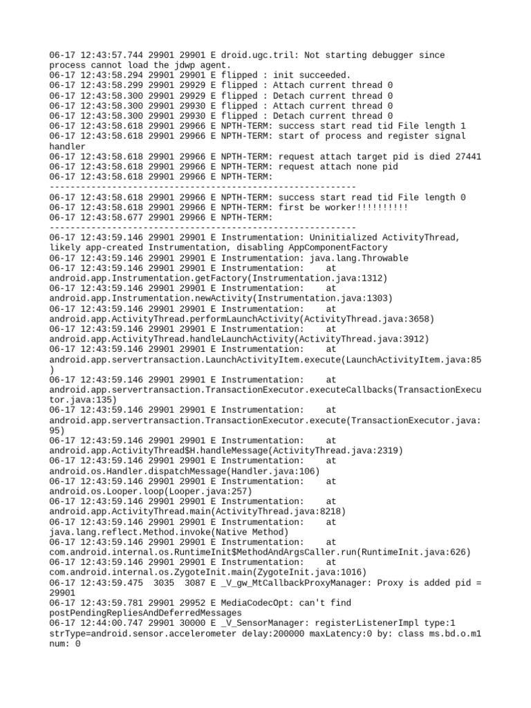 Log | PDF | Java (Programming Language) | Software