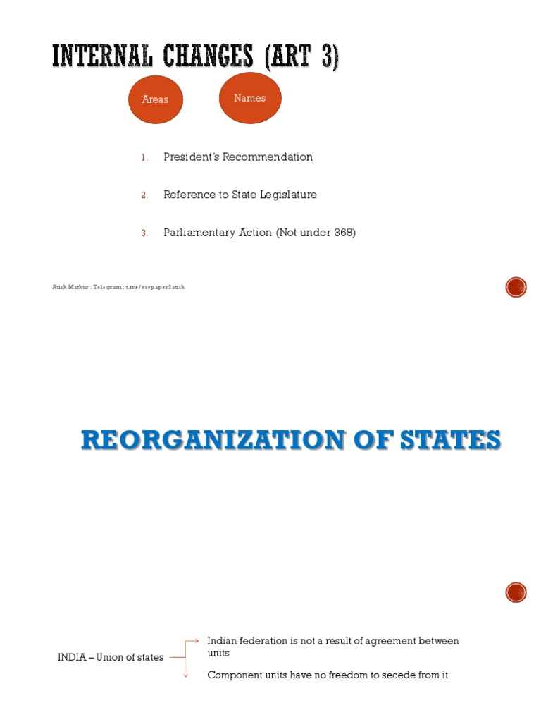 State Reorganization in India: A Historical Perspective | PDF ...