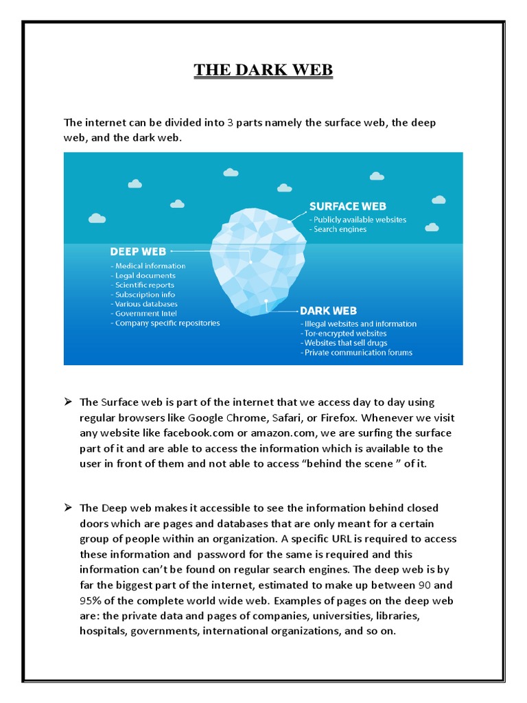 Dark Web & Monitoring Tools - 1 | PDF | World Wide Web | Internet & Web