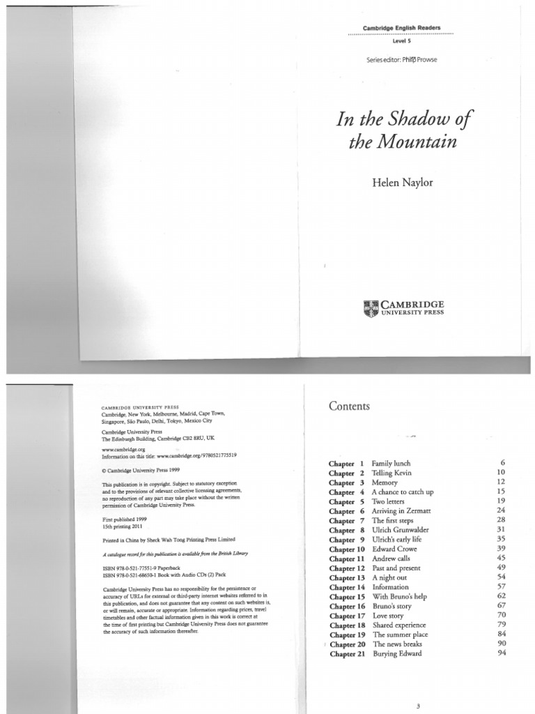 Helen Naylor - in The Shadow of The Mountain | PDF