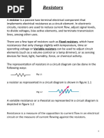 Resistance - KS3 Physics - BBC Bitesize | PDF | Resistor | Voltage