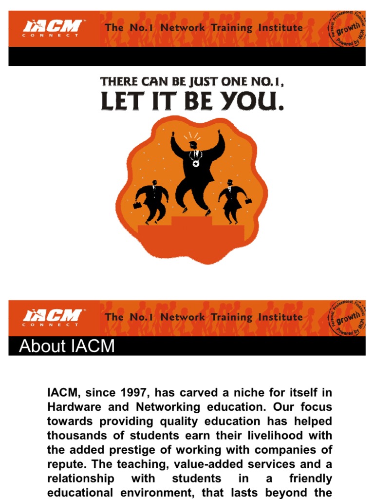 IACM It Guidance | PDF | System Administrator | Computing