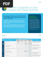 Cisco Catalyst 9300 Stackwise System Architecture | PDF | Computer Network | Network Switch