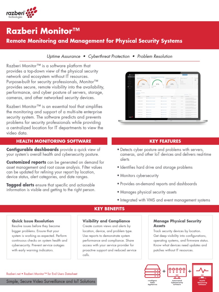 Razberi Monitor | PDF | Security | Computer Security