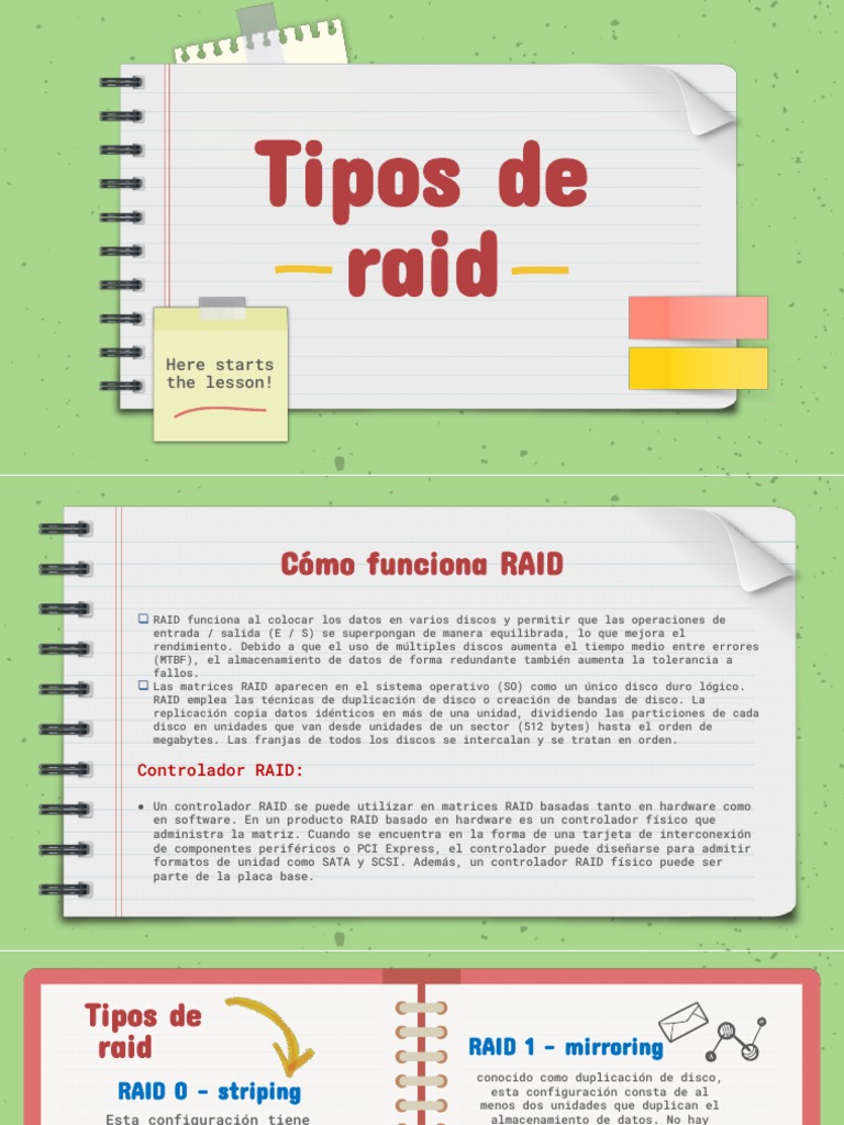 Tipos Raid | PDF | Arquitectura de Computadores | Hardware de la ...