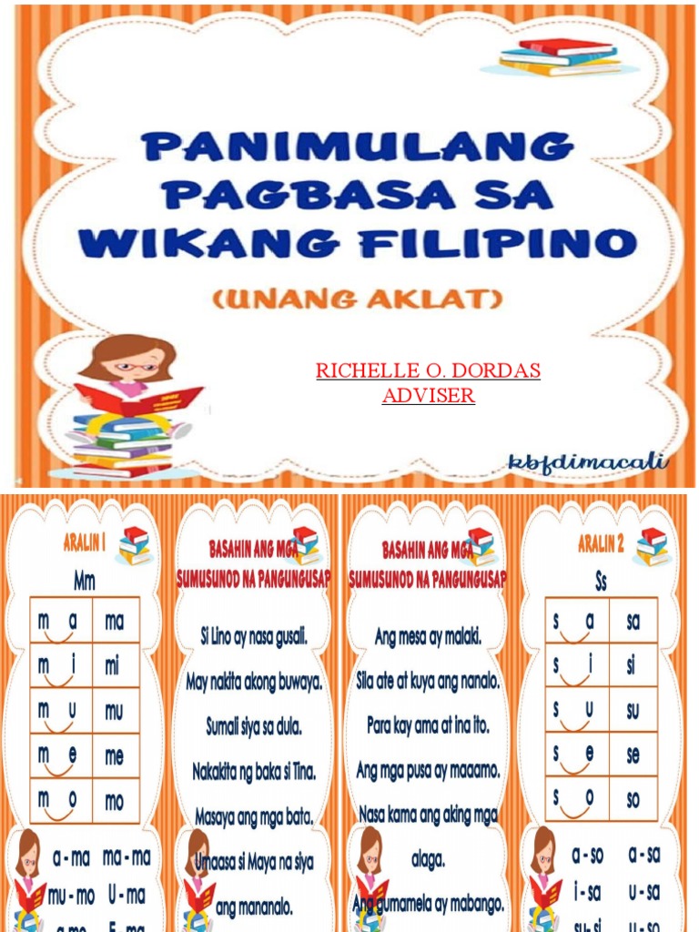 Panimulang Pagbasa Sa Filipino | PDF | Home & Garden | Self-Improvement