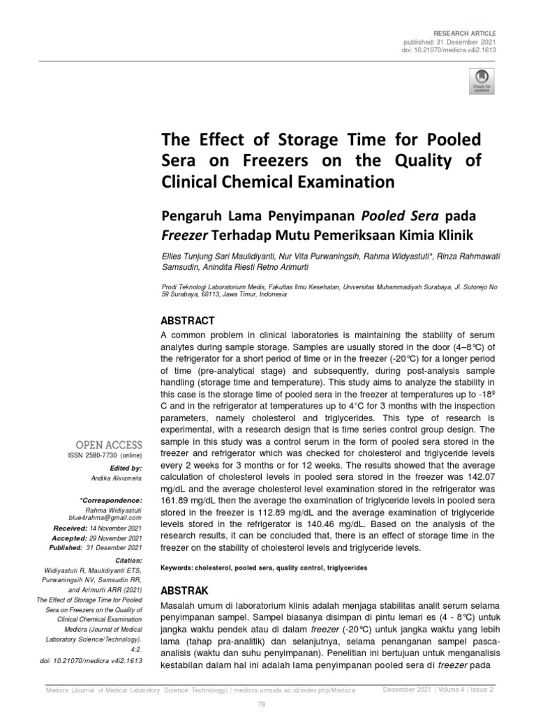 1613-Article Text-10167-1-10-20211223 | PDF | Medical Specialties