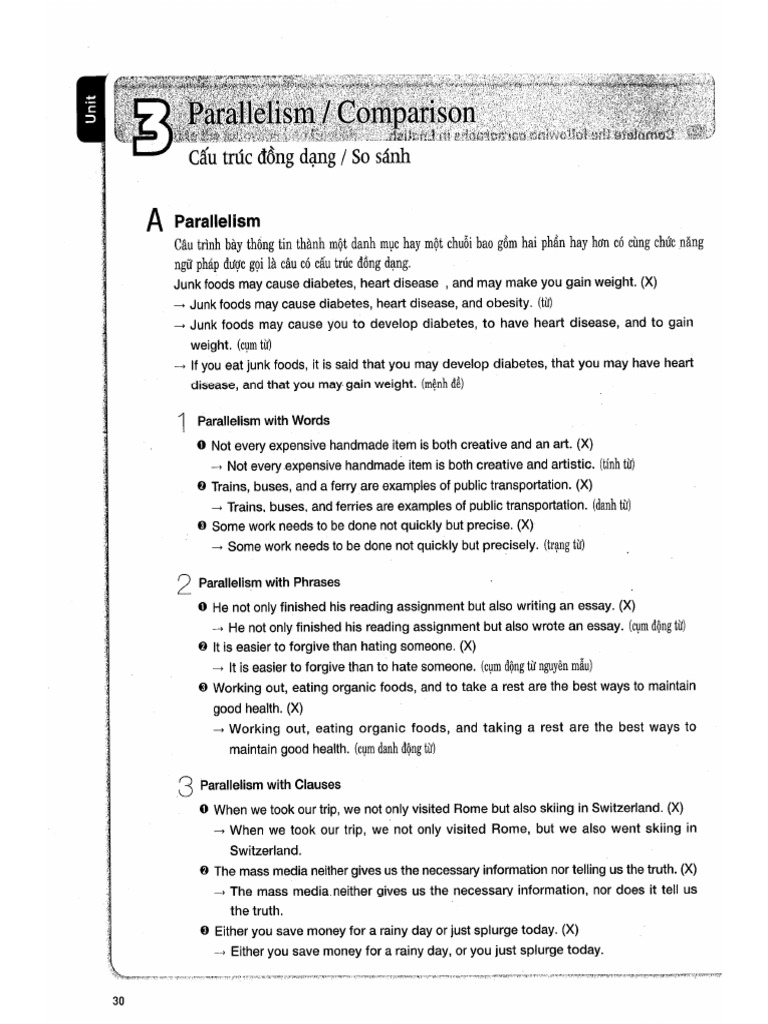Parallelism - Comparison | PDF
