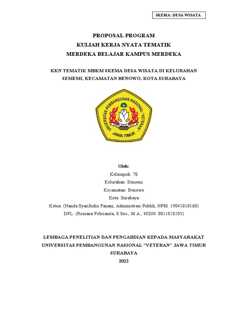 Proposal Menuju Fix | PDF | Ilmu Sosial