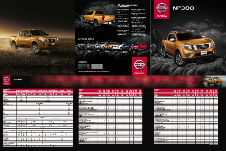 Ficha Tecnica Np300 Bajav2 Pdf